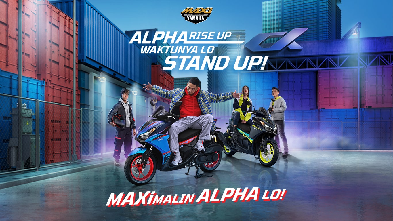 ALL NEW AEROX ALPHA - Dealer Yamaha Bahana Garut